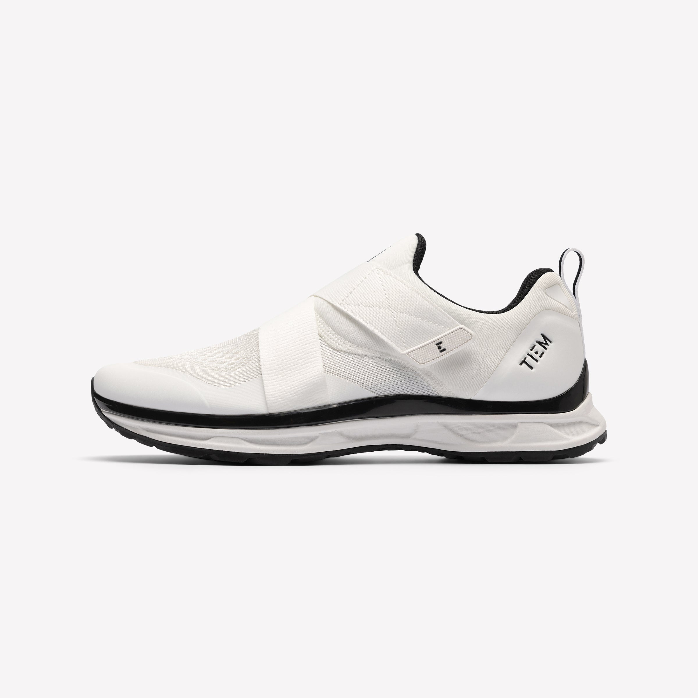 Men's Slipstream Cycling Shoe - White/Black - TIEM